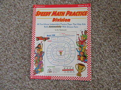 Speedy Math Practice: Division Grades 3-5 | eBay
