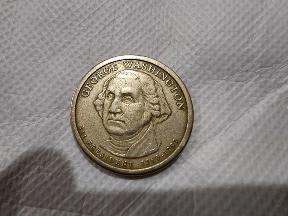 GEORGE WASHINGTON 1ST President (1789-1797) Mint US One Dollar Coin ...