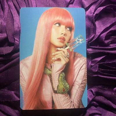 Lisa Alterego BLACKPINK KPOP Idol Goddess Photo Card Star Celeb Pink | eBay
