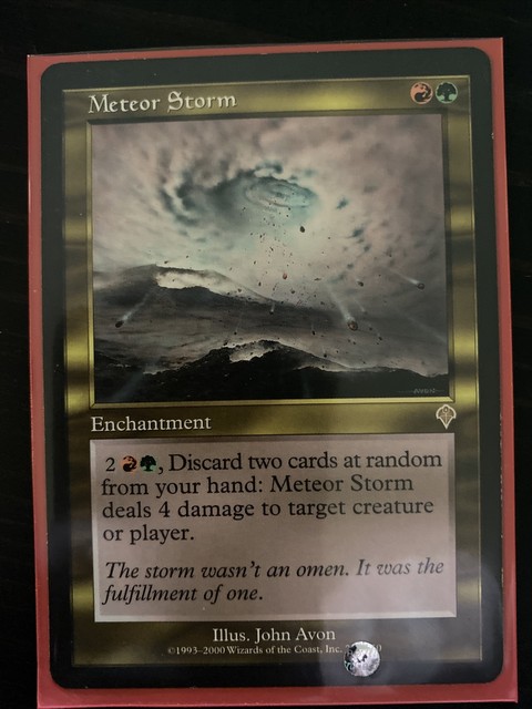 MTG Meteor Storm Invasion 256/350 Regular Rare for sale online | eBay