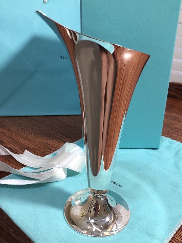 Authentic 1950's Tiffany & Co. Sterling Silver Abstract Calla Lilly ...