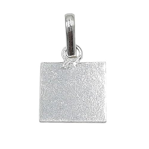 Silver Square Chandi Ka Tukra Chokor Locket Pendant One - Size 2x2 ...