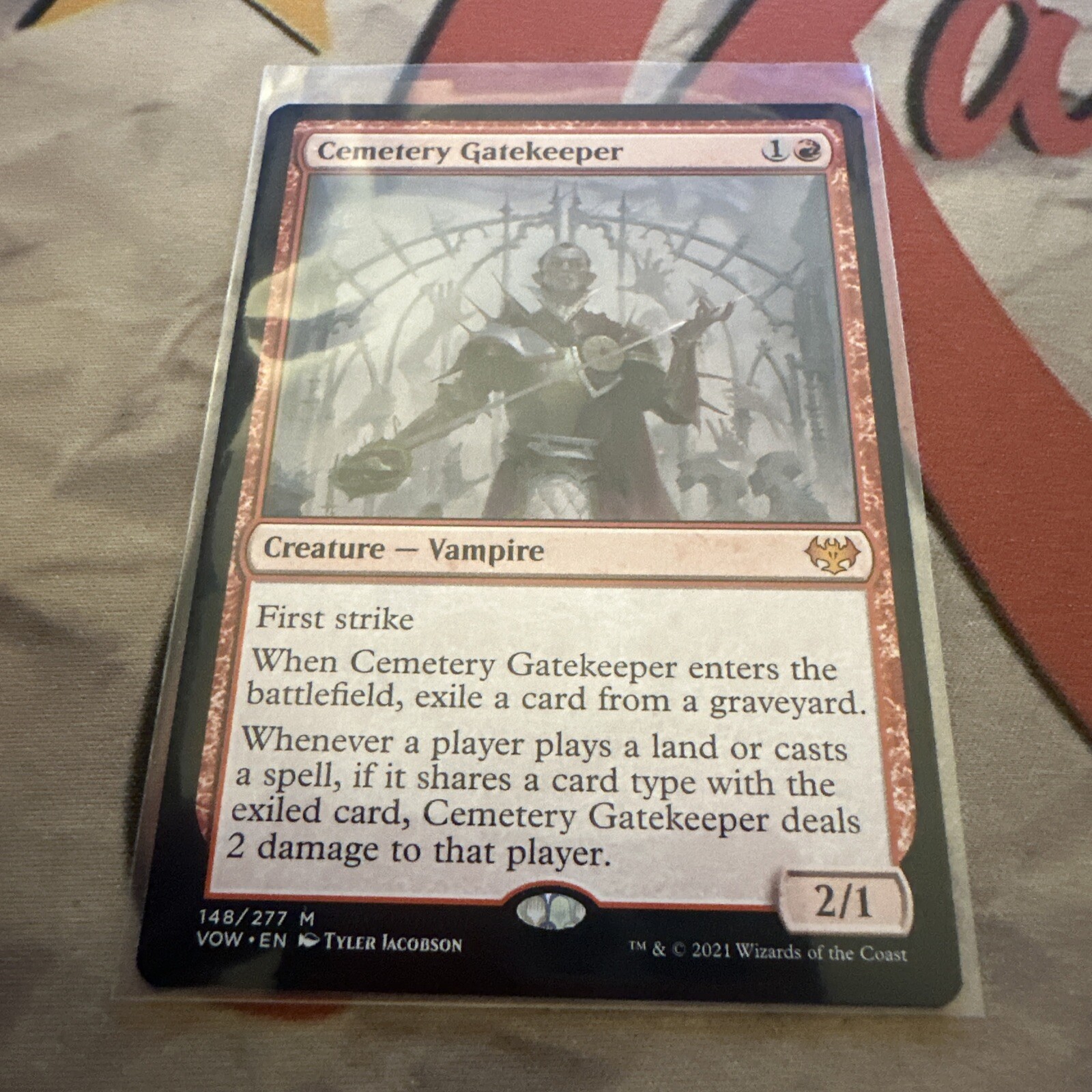 MTG Cemetery Gatekeeper Innistrad: Crimson Vow 148/277 Regular Mythic ...
