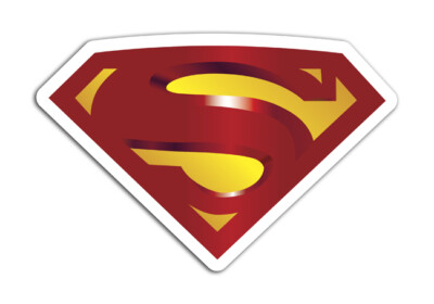Superman Symbol Sticker Decals Truck Bumper DC Comic | eBay