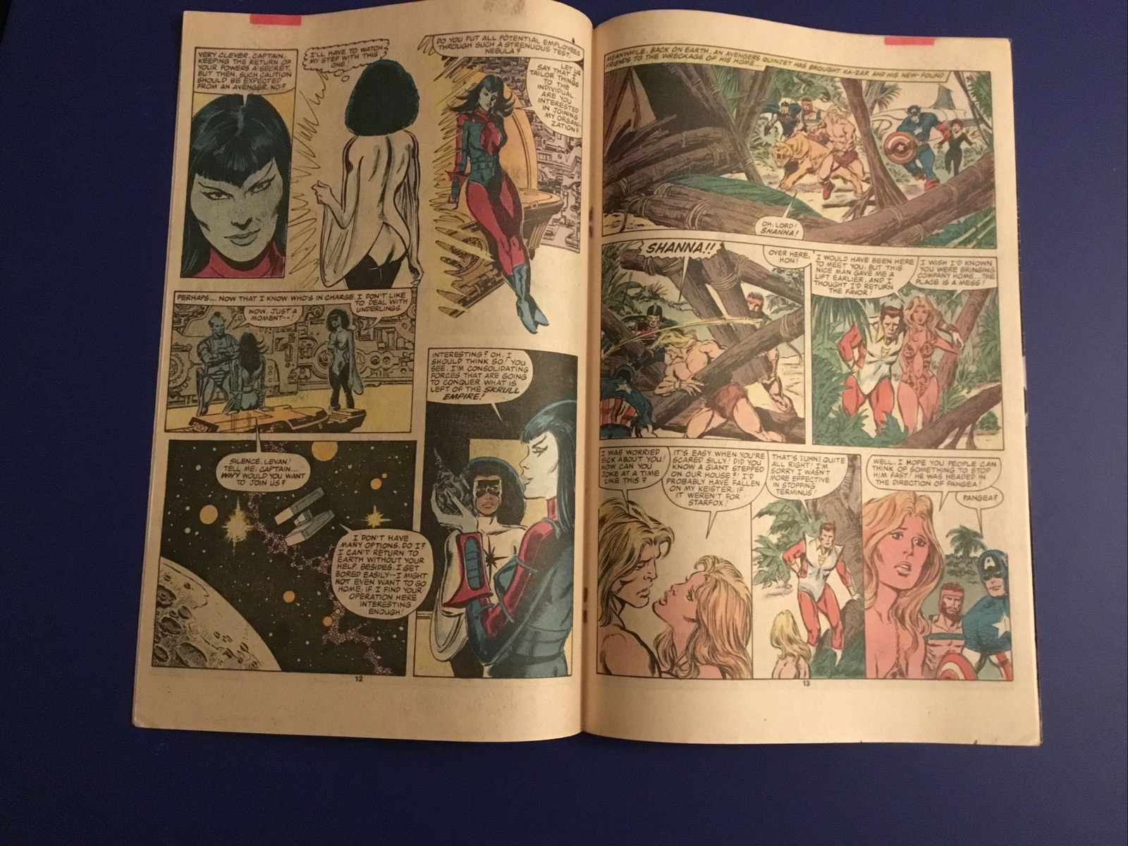 Avengers #257 July 1985 1st Appearance Nebula Marvel Comics Newsstand ...