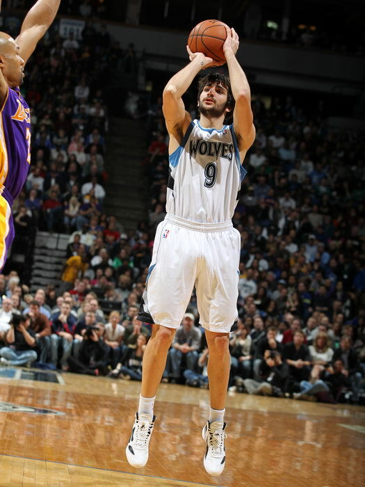 Ricky Rubio Timberwolves Shooting