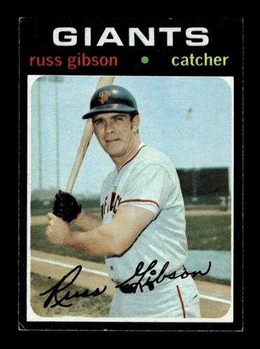 1971 Topps Set Break #738 Russ Gibson EX-EX/MT *BNCARDS* | eBay