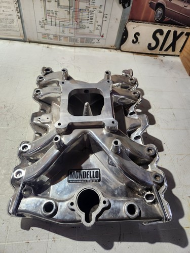 Mondello Aluminum Single Plane LowRise Intake Manifold Oldsmobile 400 ...