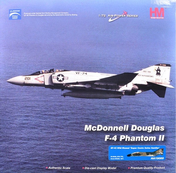 Hobby Master 1:72 USAF McDonnell EF-4C Phantom II Wild Weasel Aircraft ...