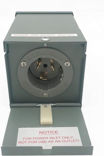 50 Amp Power Inlet Box (CS6375) with Cover | eBay