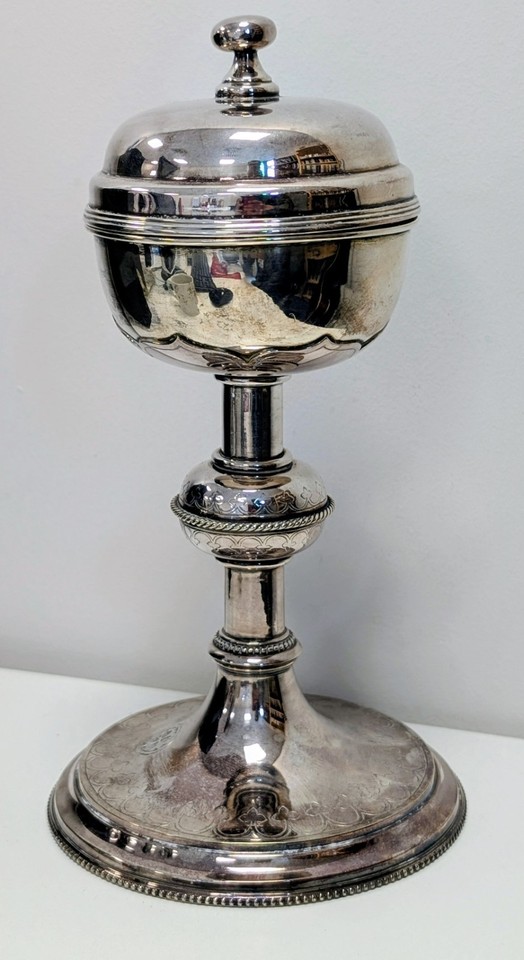 Vintage Silver Plated Ciborium. Great Condition. 23cm 9 Inches. | eBay