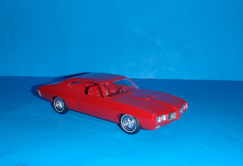 VTG 1970 Red GTO Pontiac Dealer Promo Car Model AMT JoHan MPC | eBay