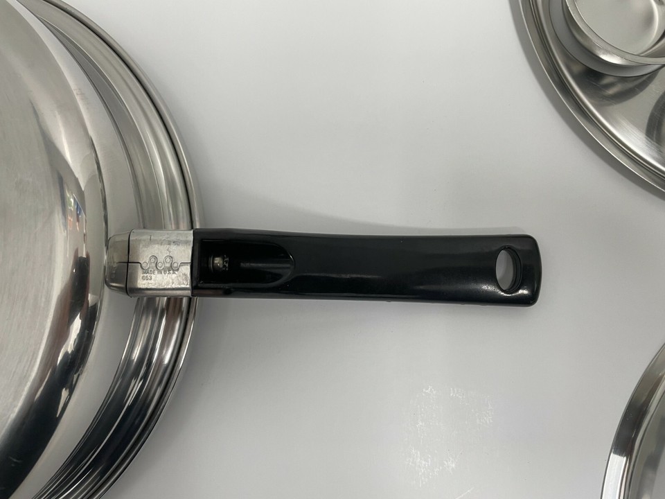 RAINBOW Waterless 3 QT Sauté Pan w/Lid Multi-Ply 18-8 Surgical ...