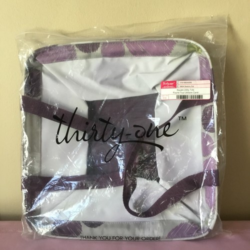 THIRTY-ONE: SQUARE UTILITY TOTE - SKETCHY DOT | eBay