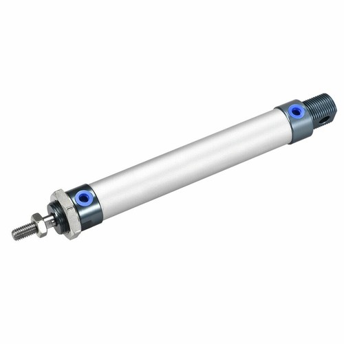 Pneumatic Air Cylinder,20mm Bore 200mm Stoke M8,Single Rod Double ...