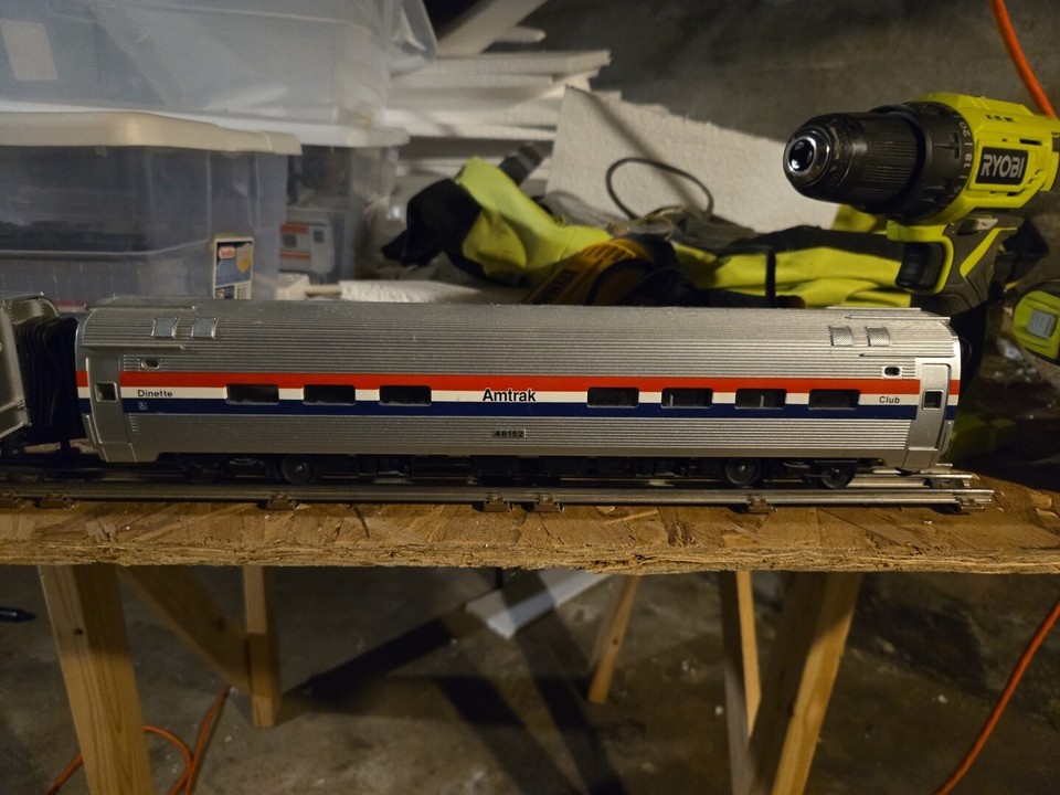 MTH 20-6655 O Amtrak 2-Car Amfleet Passenger Set #44019 & #44023 | eBay