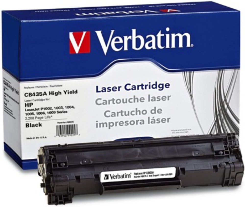 Toner for HP LaserJet P1002, P1003, P1004, P1005, P1006, P1009. CB435A ...
