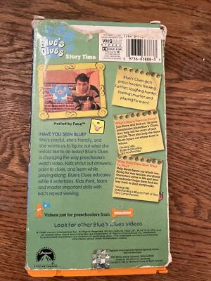 Blue's Clues - Story Time (VHS, 1998) Play | Grelly USA