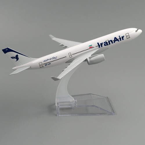 15.5cm Aircraft Airbus a330 Iran Air Alloy Plane Model Toy Xmas Gift ...