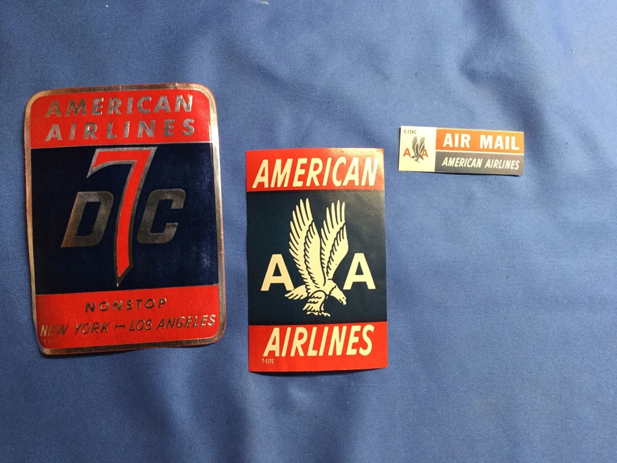 Vintage American Travel Stickers