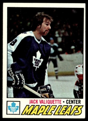 1977-78 Topps Jack Valiquette Toronto Maple Leafs #64 | eBay