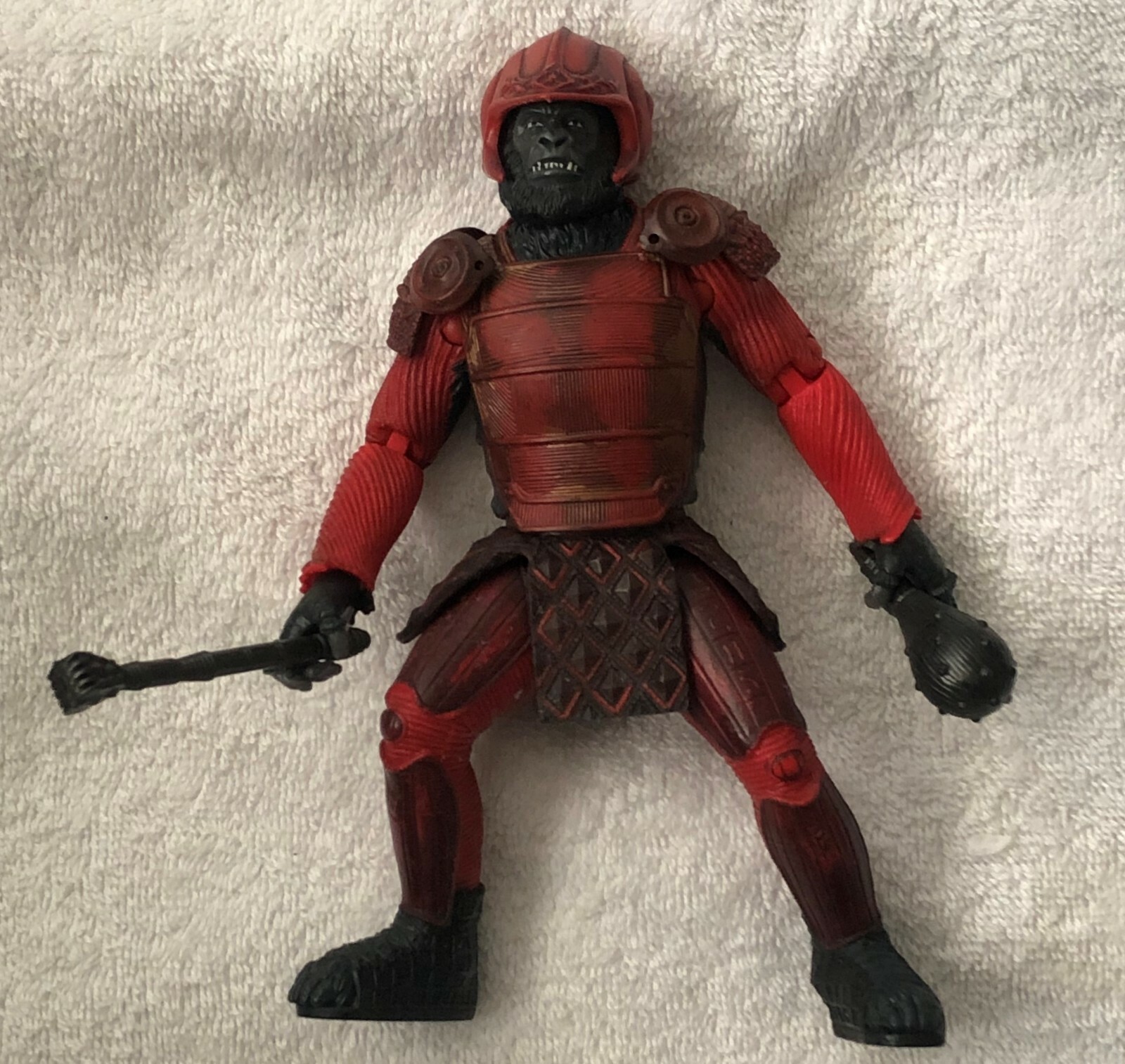 2001 The Planet of the Apes Ape Commander Action Figure Hasbro Toys 7 ...
