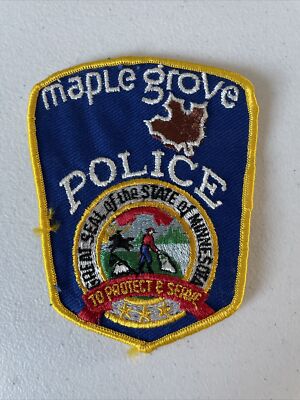 Maple Grove Police Patch | eBay