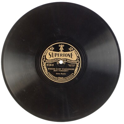 HENRY MOELLER: Where is My Wandering Boy Tonight? SUPERTONE Gospel 78 ...
