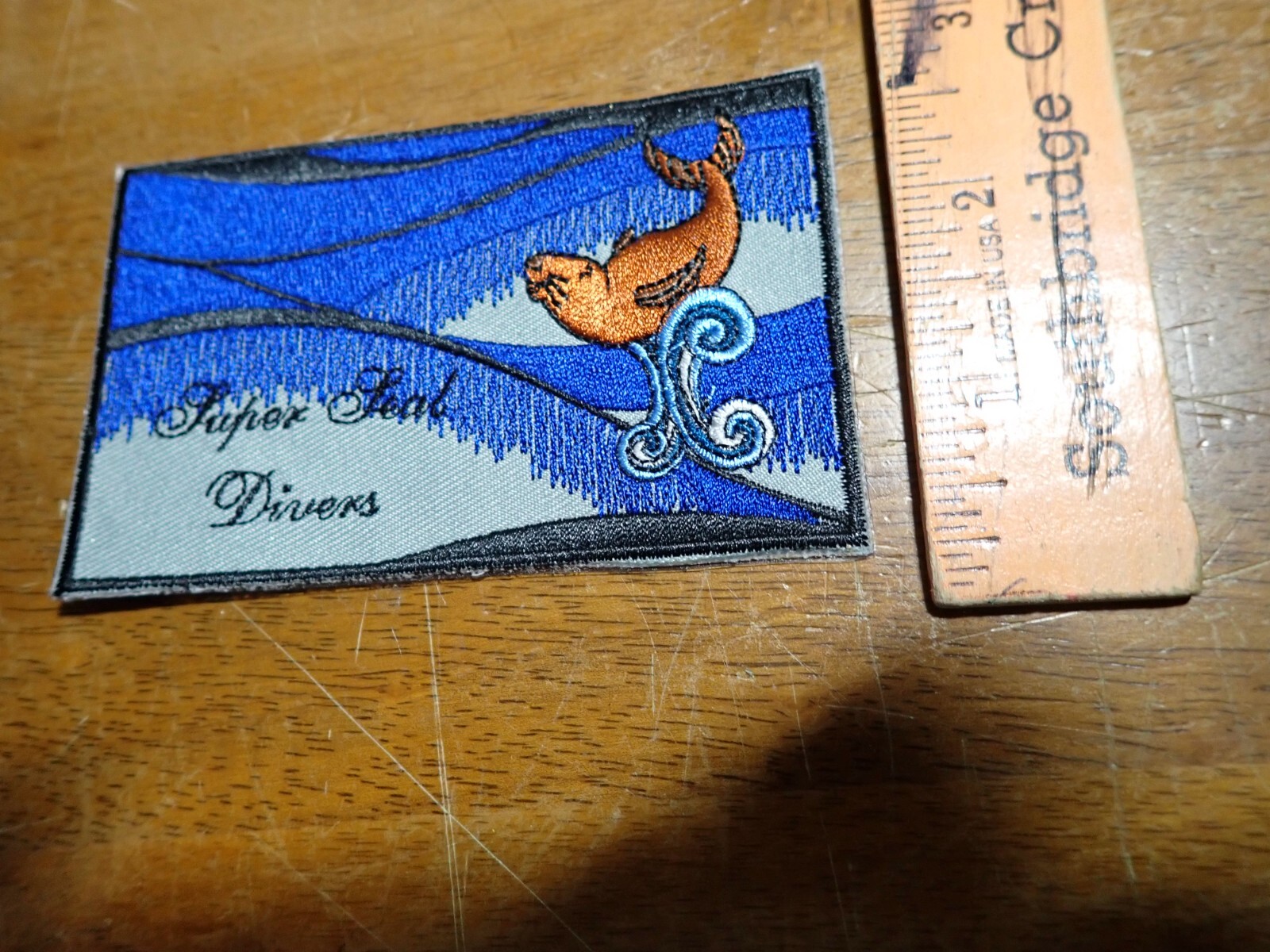SCUBA DIVING DEEP SEA DIVING SCUBA TANKS SCUBA HELMET SEALS PATCH BX E ...