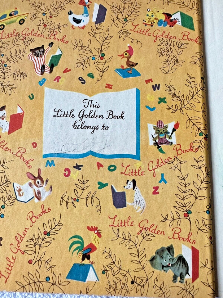 Bunny’s Magic Tricks by Janet & Alex D’Amato 1962 Little Golden Book ‘A ...