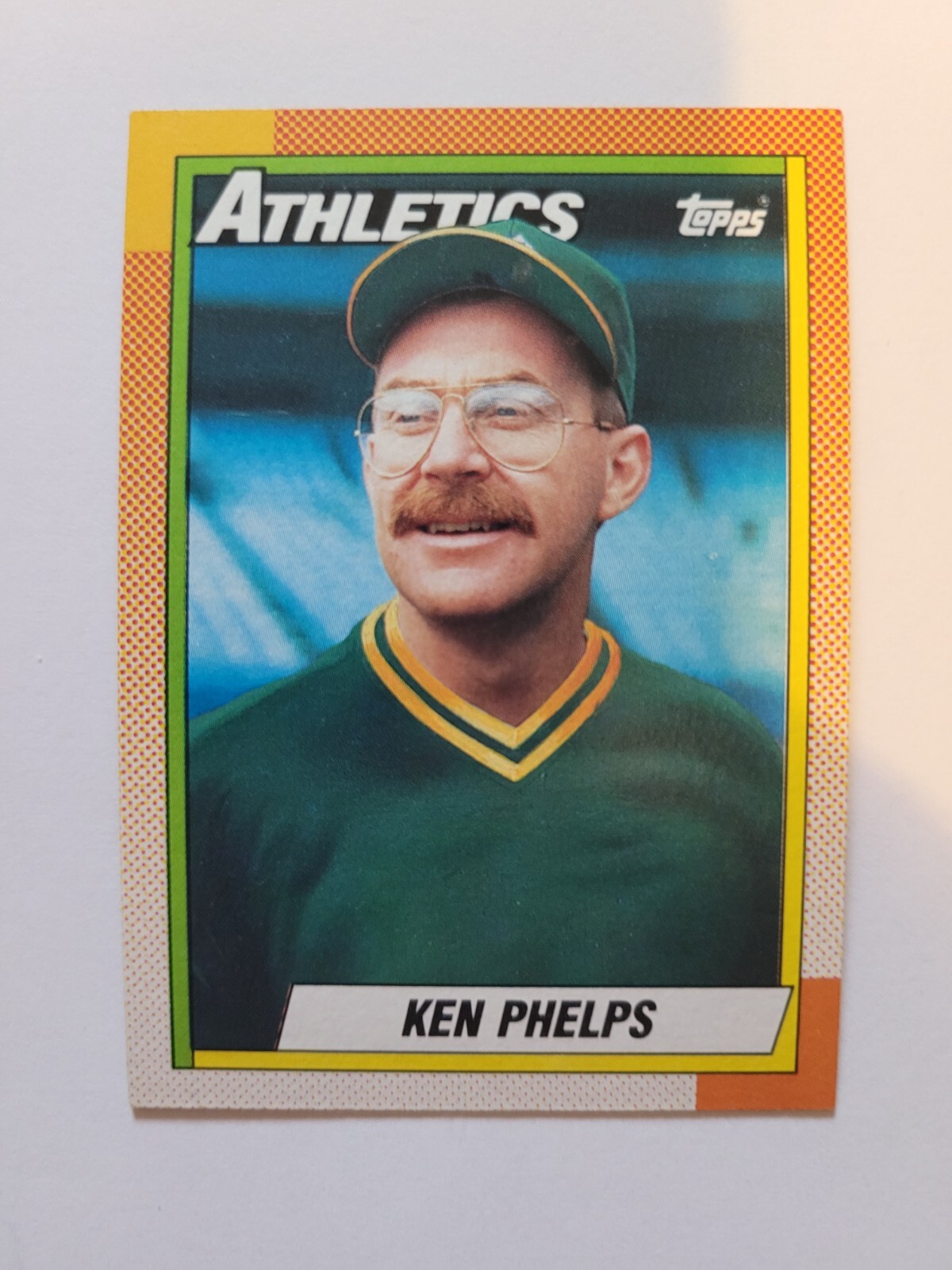 1990 TOPPS KEN PHELPS #411 NM | eBay