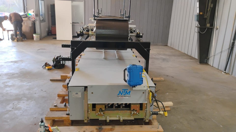 16" Wide Metal Roof Panel Machine NTM MPJ5561122, EZC381 - Very Little ...