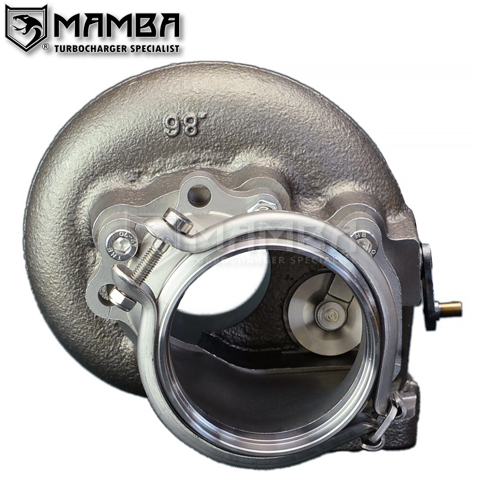 MAMBA Turbo 5 bolt to 3" V-band Dump Pipe Flange For Nissan CA18 SR20 ...