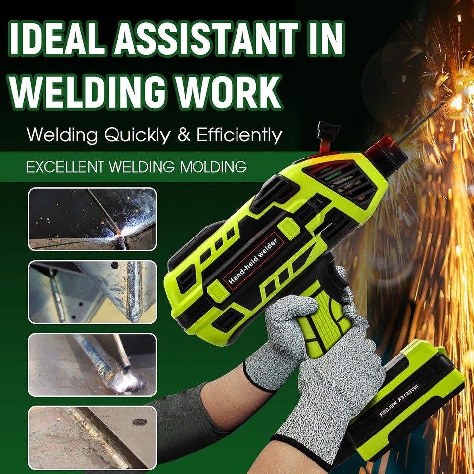 4600W Electric Welder Hand Held Welding Machine Digital Arc Welder Tool ...
