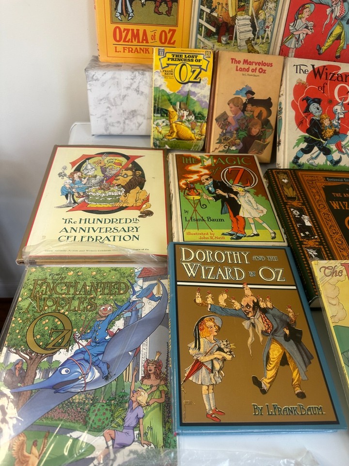 The Wizard of Oz (14) Book Lot by L Frank Baum & Graphic Novels by Eric ...