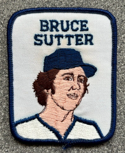 1978 BRUCE SUTTER CHICAGO CUBS HOF MLB BASEBALL PENN EMBLEM PLAYER ...