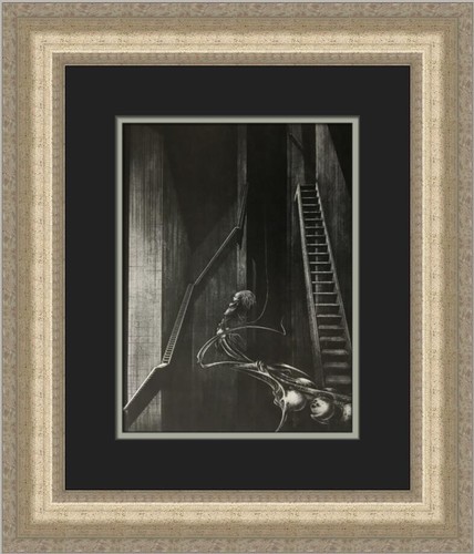 H.R. HR Giger Shaft No.7 Custom Framed Print | eBay