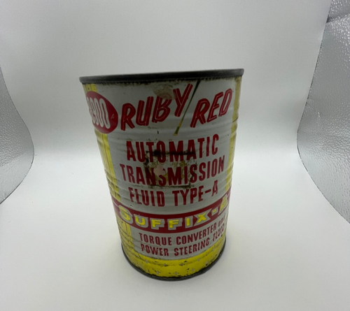 VTG 8900 Ruby Red Automatic Transmission Fluid Type-A Oil Can 1 Quart Suffix-A | eBay