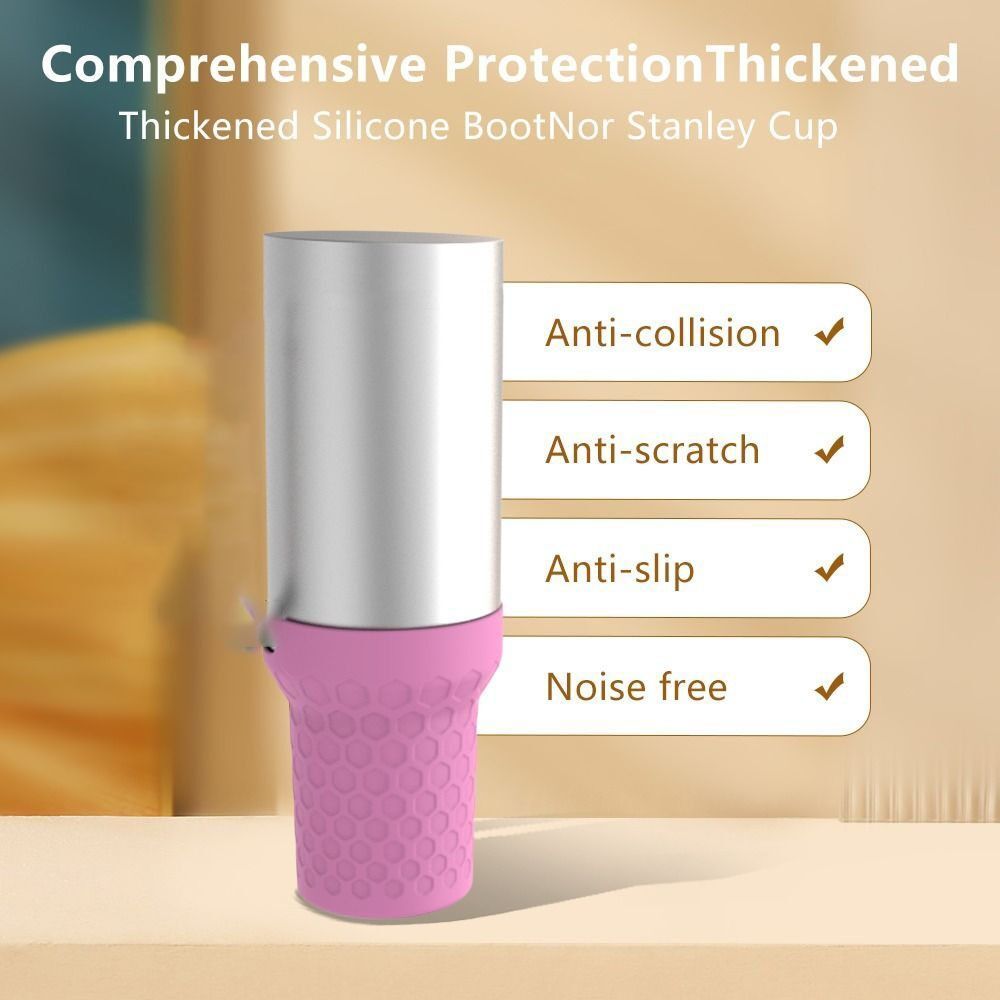 Anti-fall Water Cup Bottom Sleeve Cover Anti-scratch Cup Covers for ...