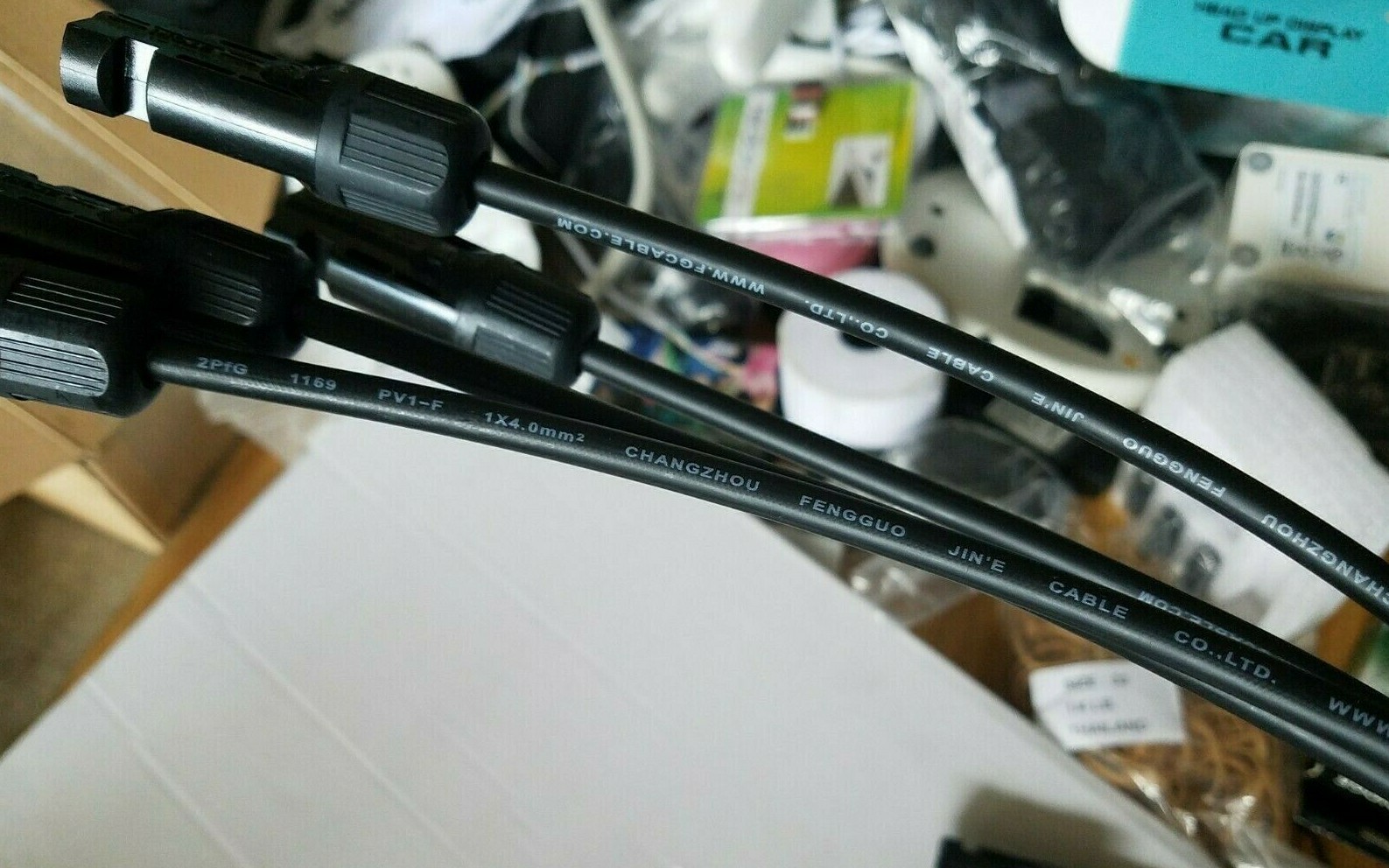 LOT OF 2 NINGBO KIBOR CABLE 2PFG 1169 PV1-F 1X6.0MM2 | eBay