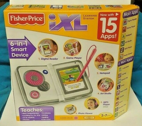 Fisher-Price iXL 6-in-1 Learning System Cover Color Pink Brand New ...