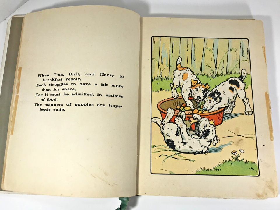 Antique Hardcover Kids Book Tom Dick & Harry M Morris Jessie Pope ...