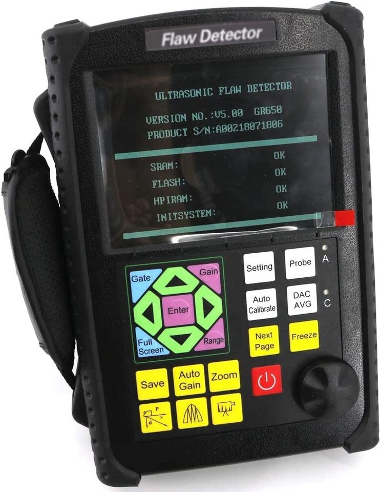 Portable Ultrasonic Flaw Detector with Range 0~10000mm B scan AWS D1.1 ...