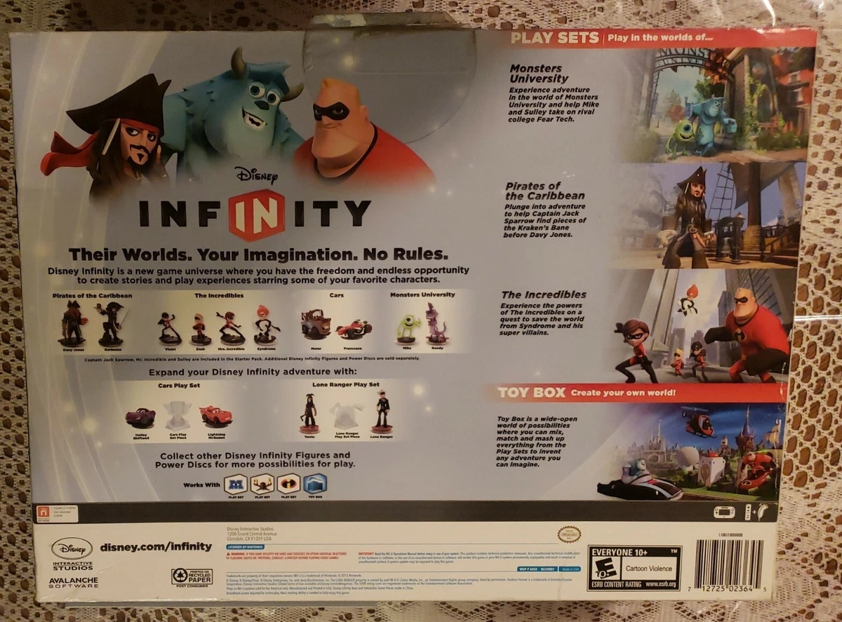 Disney Infinity Starter Pack Wii U