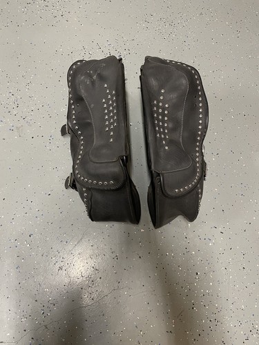 OEM Harley-Davidson Saddle Bags from 05 FLSTC Heritage Softail | eBay