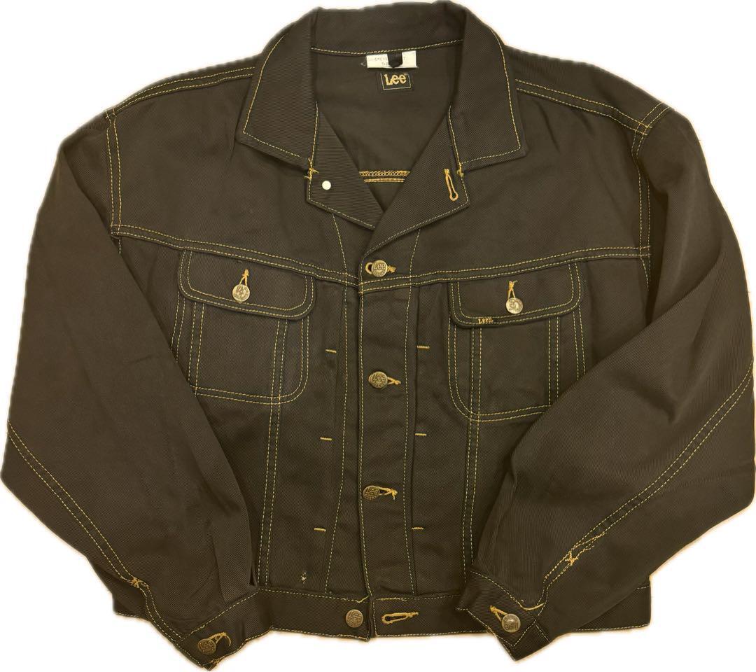 70s Lee 101 Cowboy Jacket Denim Jacket Black - Gem