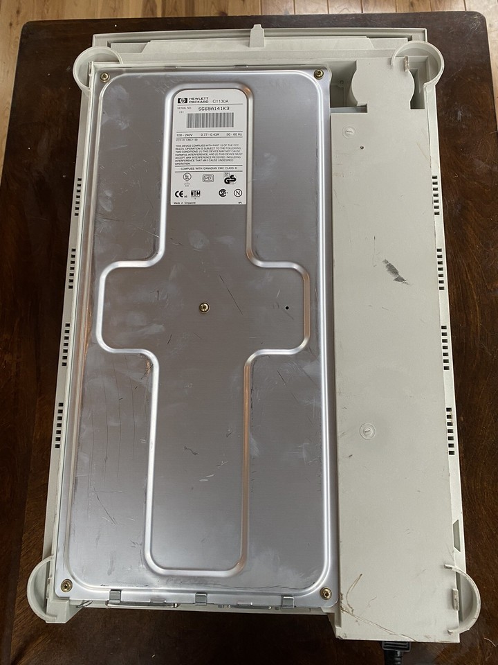 HP ScanJet 4P Flatbed Scanner Vintage HP Scanner | eBay