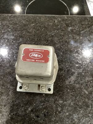 Nos 1952-1953 Ford Ignition Resistor FAA-12250-s-A | eBay