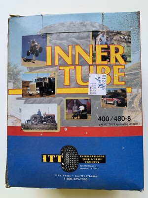 ITT 4.00 / 4.80-8 Tire Inner Tube Trailer/Wheelbarrow Rubber Valve - TR ...