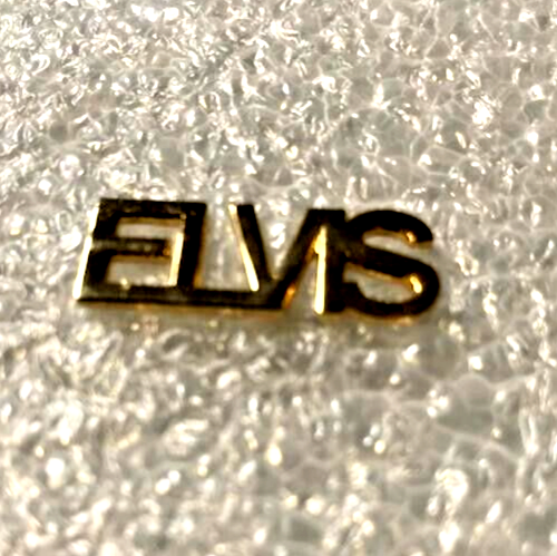 Elvis Presley Vintage Very Small Lapel Hat Pin Gold Tone Vintage 1" X 3 ...